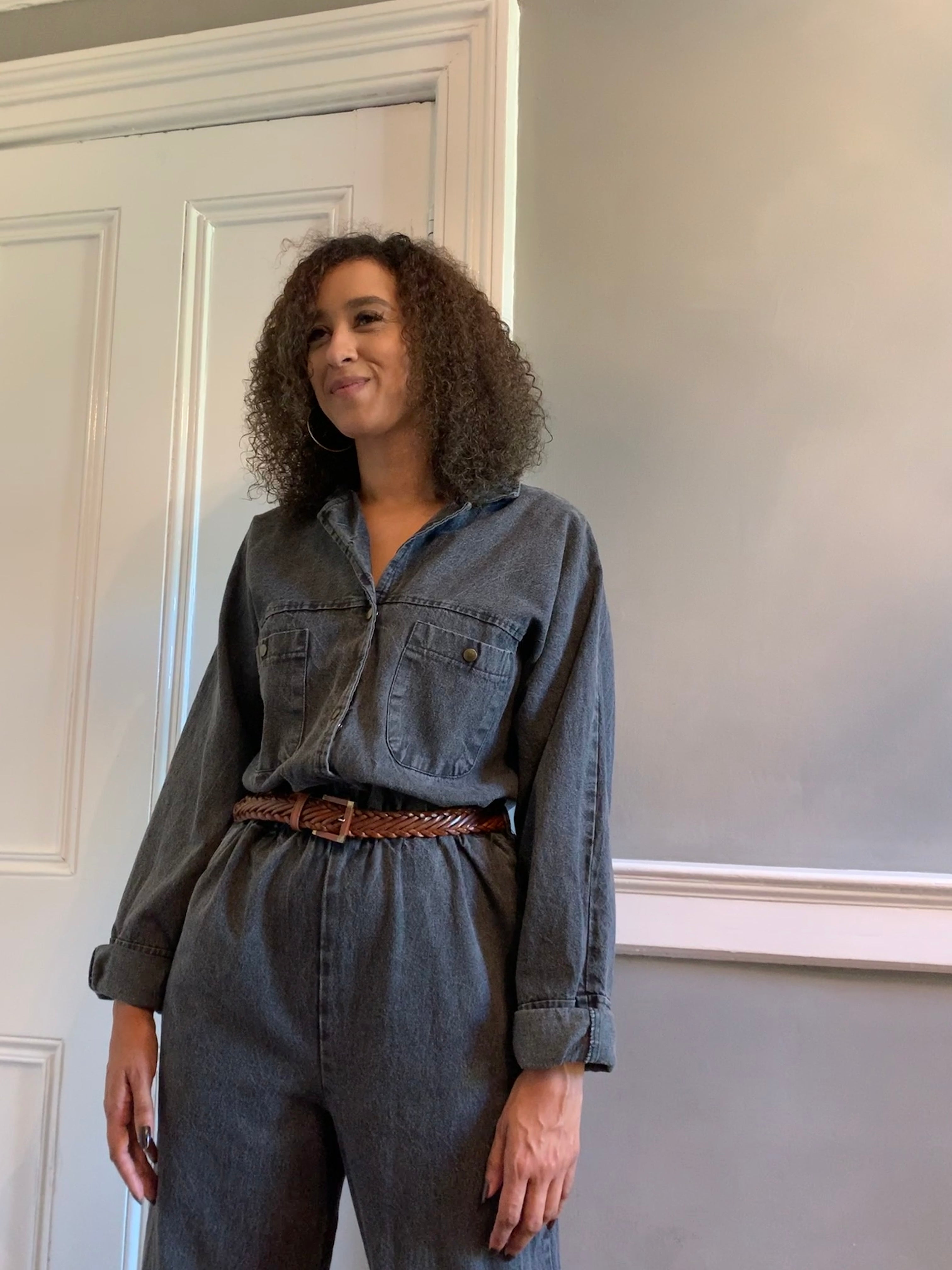 Vintage St. Tropez denim boiler-suit – vintagesister.co.uk